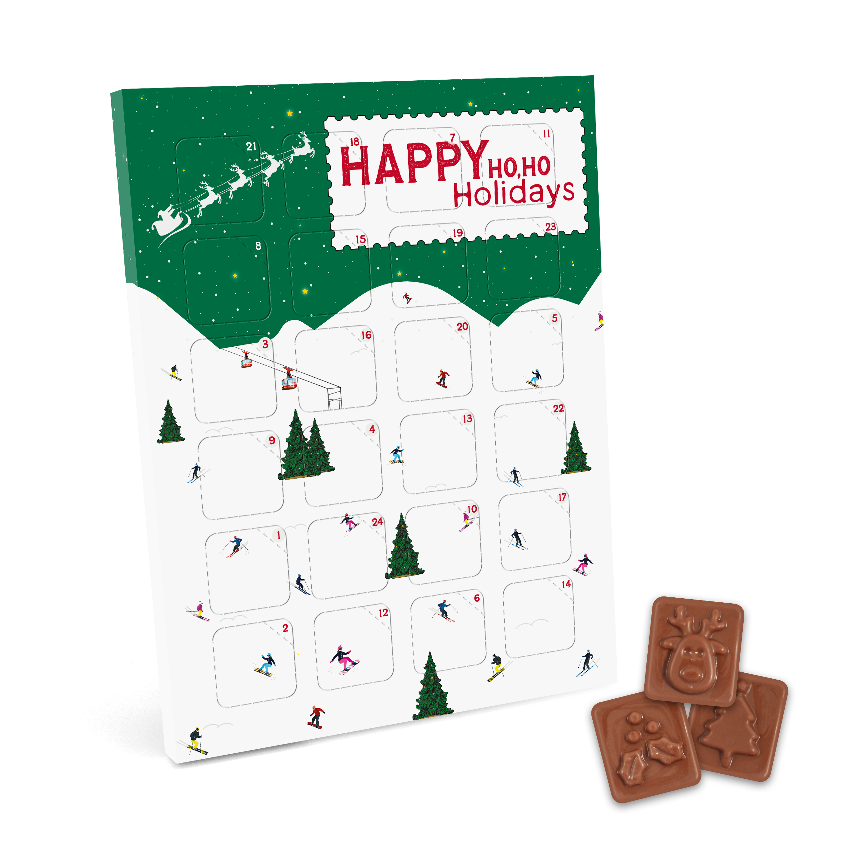 Classic Advent Calendar – Black and White London®