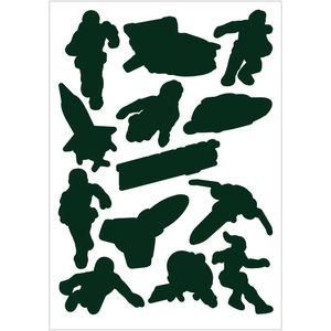 A4 Sticker Sheets – Black and White London