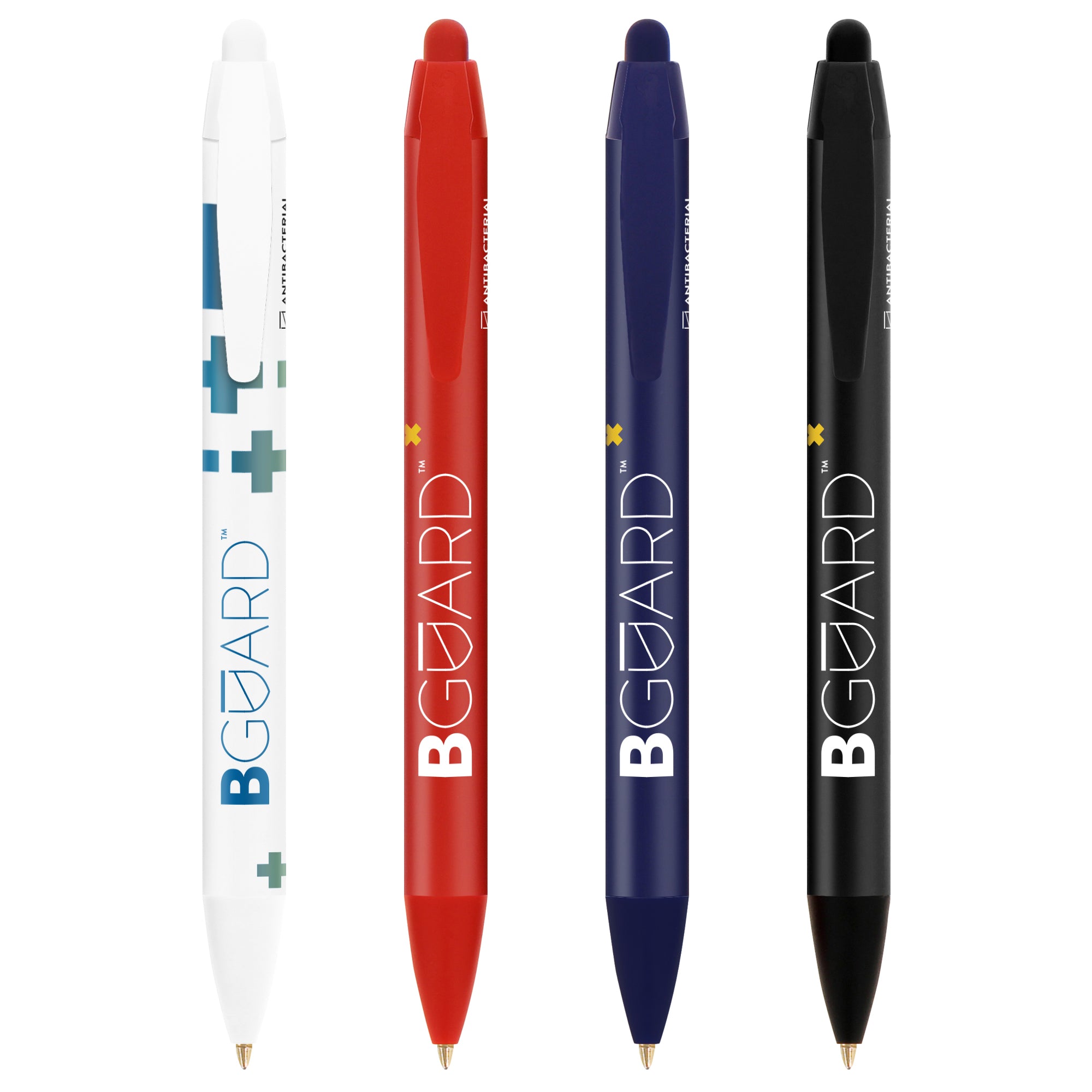 BIC® Wide Body™ BGUARD™ Antibacterial Ballpen – Black and White London®