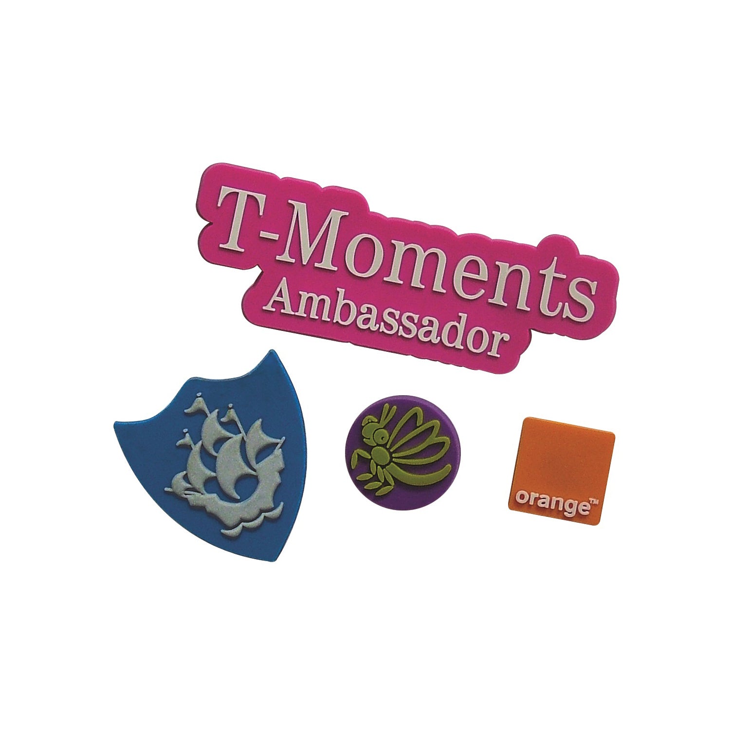 PVC Badges – Black and White London