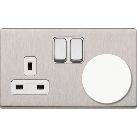 Recycled Plug Socket Protector – Black and White London
