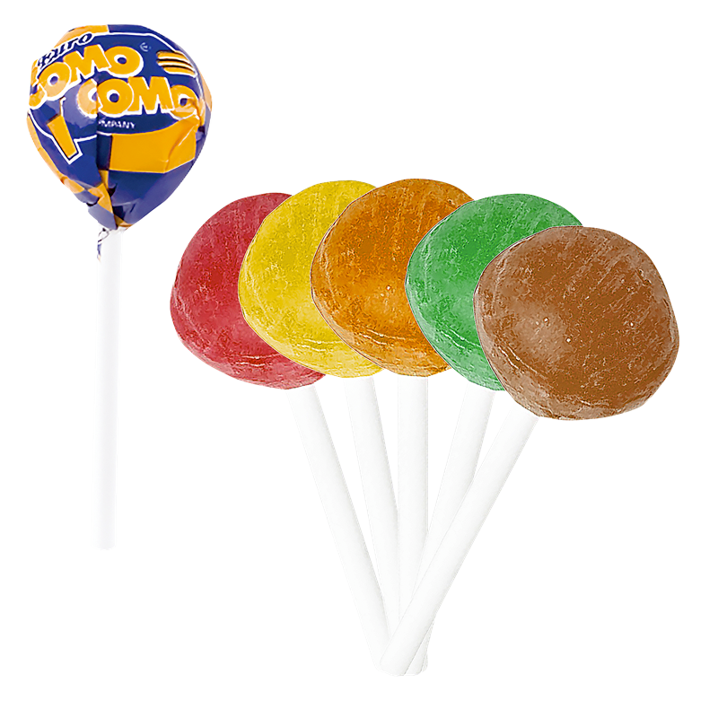 Classic flavoured ball lollipop – Black and White London®
